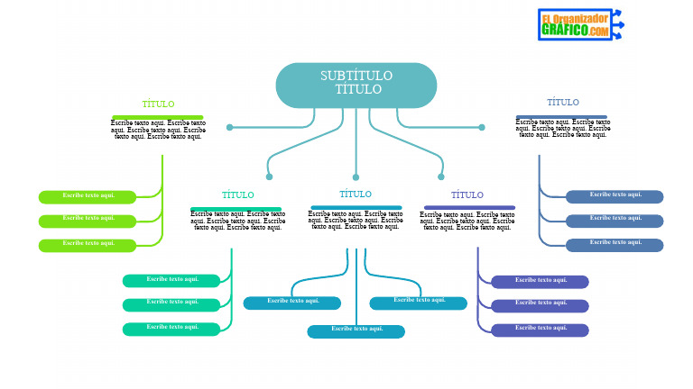 Plantilla de Mapa Conceptual Word N 1 | PDF