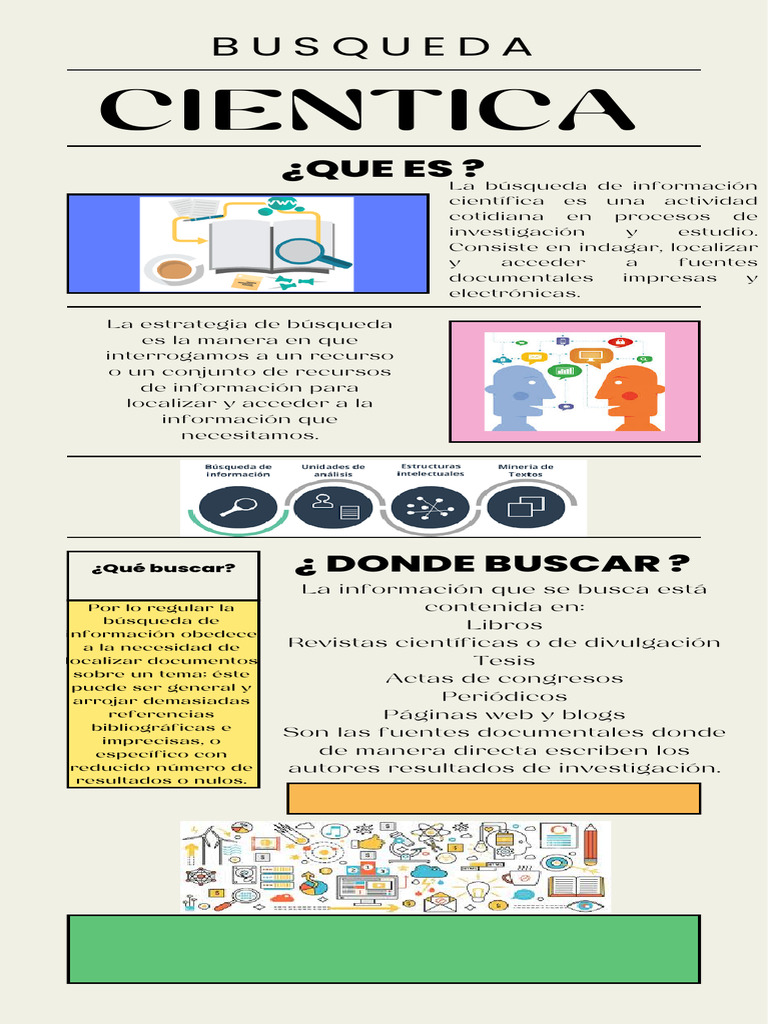Búsqueda de Información Científica | PDF