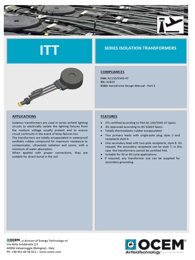 1492011310wpdm ITT EN-Rev.B | PDF | Inductance | Transformer