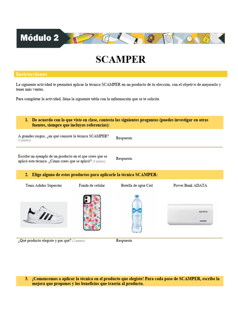 2.3 Scamper | PDF