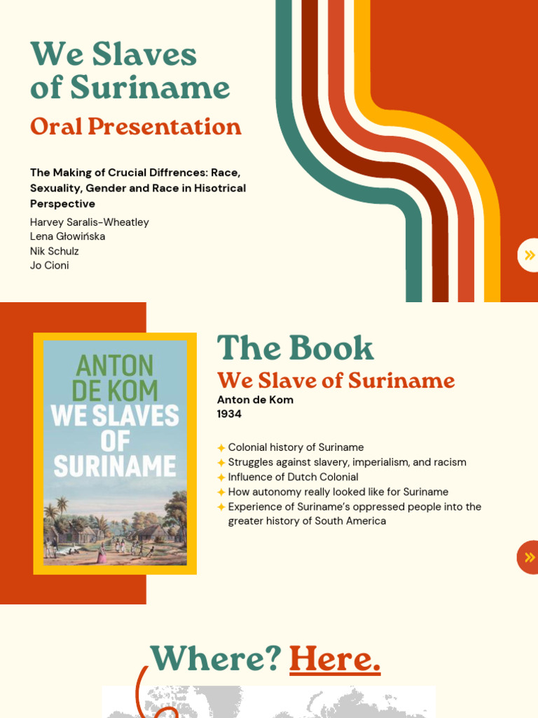 We Slaves of Suriname | PDF | Ideologies | Economies