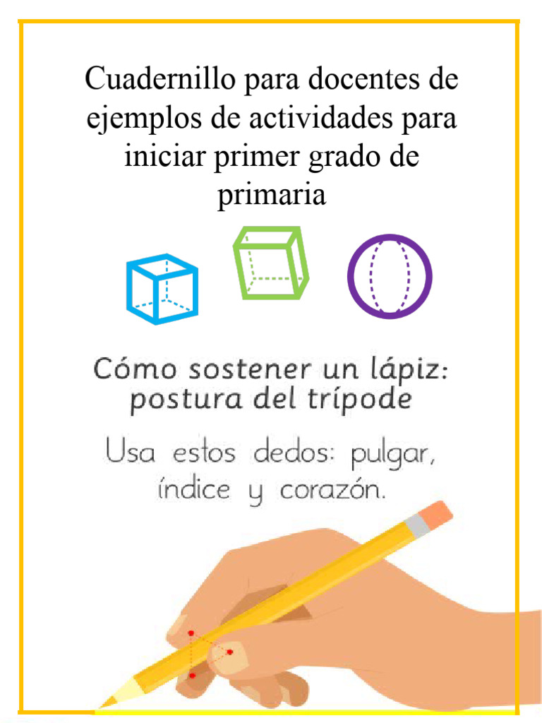 Actividades Diagnósticas para Primer Grado | PDF