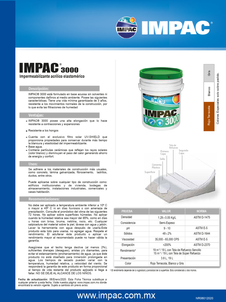 Impac 3000 | PDF