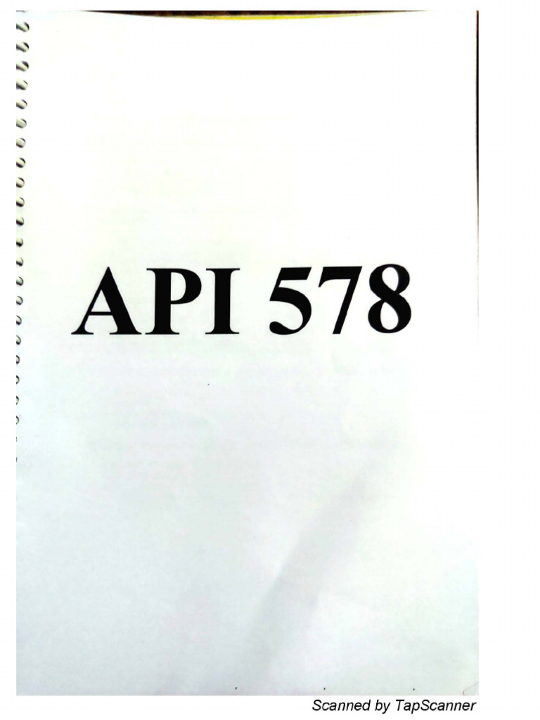 Api 578 - 13.06.2022 June | PDF