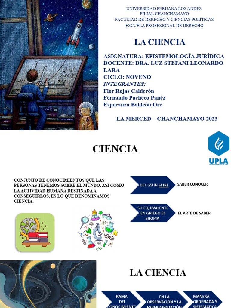 Ciencia PPT (1) - 1 | PDF | Science | Conocimiento