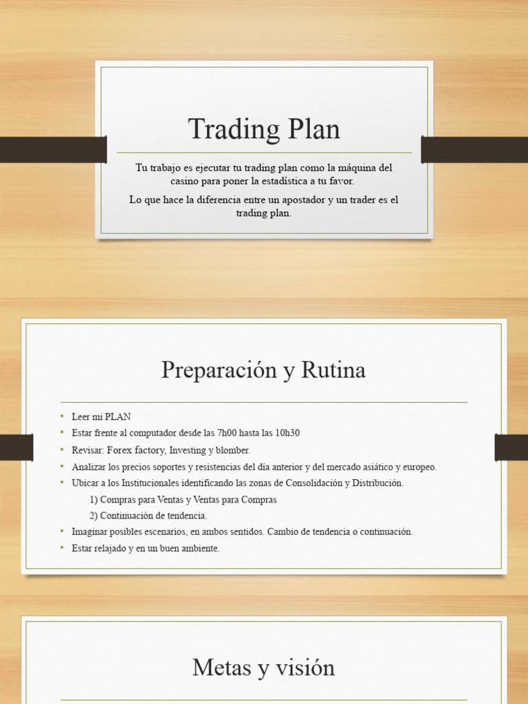 Trading Plan | PDF