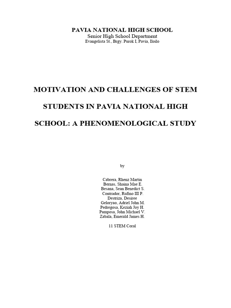 Practical Research Paper Template | PDF