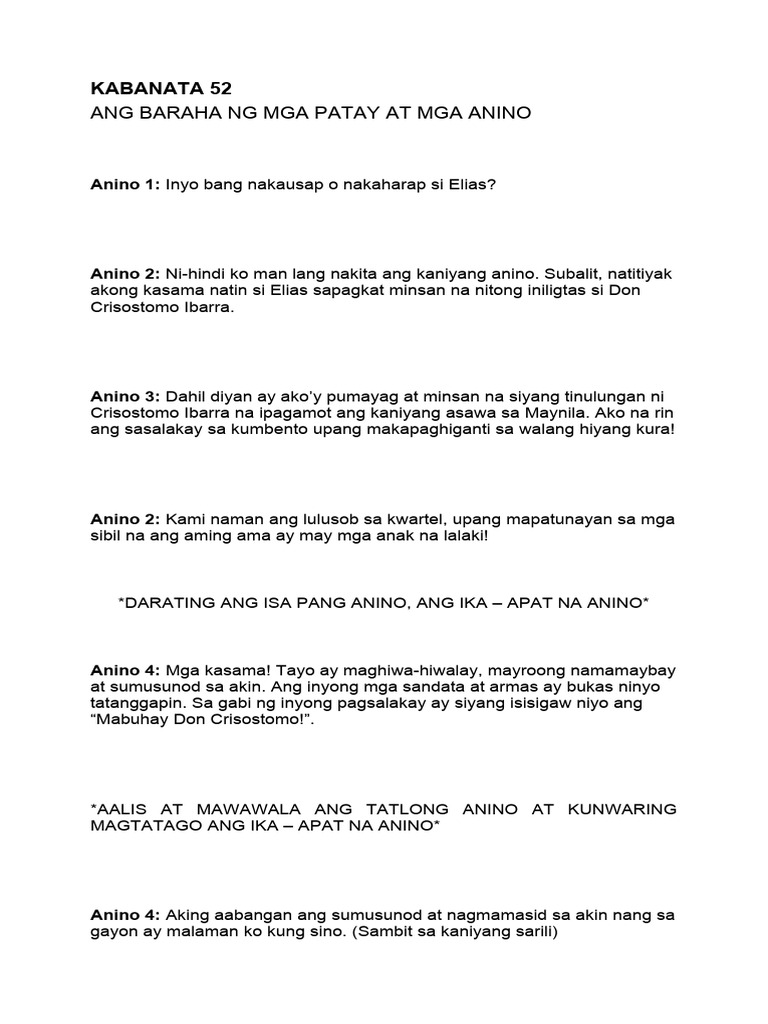 KABANATA 52_ALBERTO | PDF