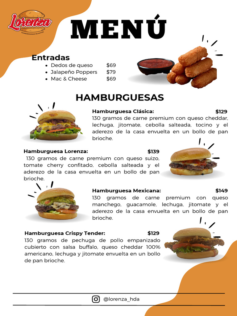 Menu Lomas Verdes 1 | PDF