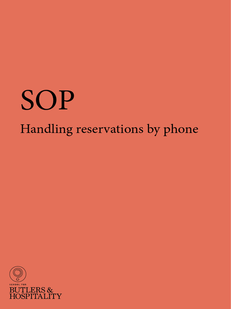 SOP Telephone Answering | PDF