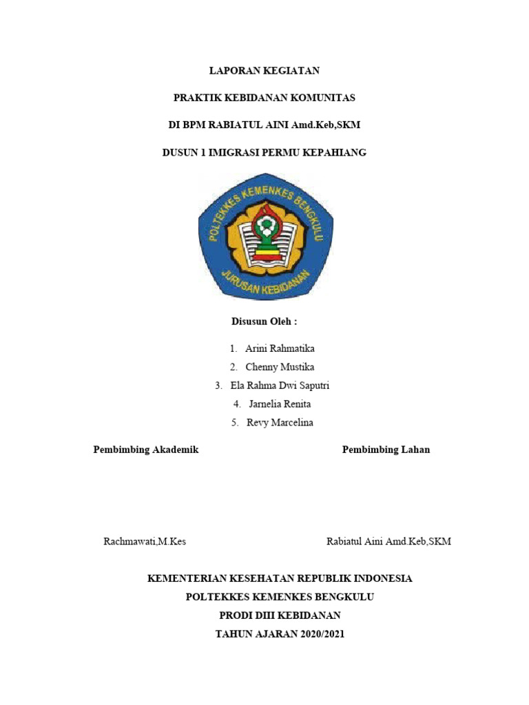 Laporan Kegiatan PKK | PDF