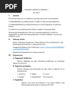(Week 1) FIL 7 Q2 Nasusuri Ang Mga Detalye NG Tekstong Pampanitikan para Sa Kritikal | PDF