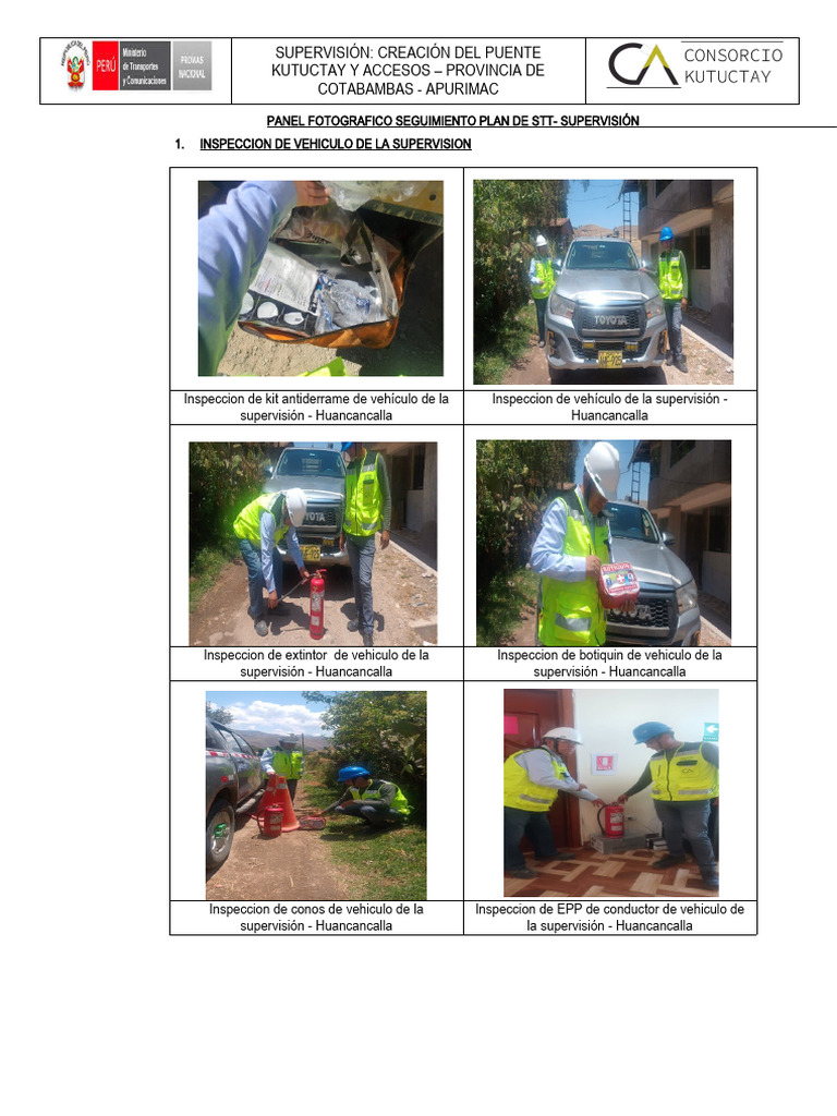 PANEL FOTOGRAFICO SST Setiembre | PDF