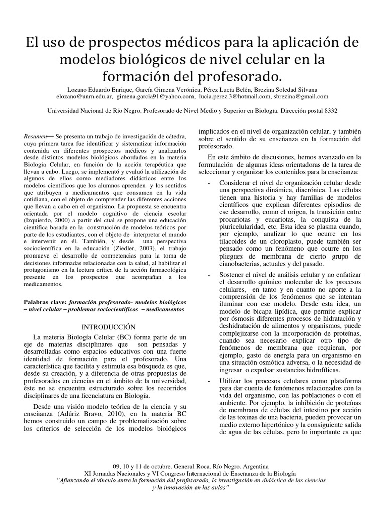 El Uso de Prospectos Médicos | PDF