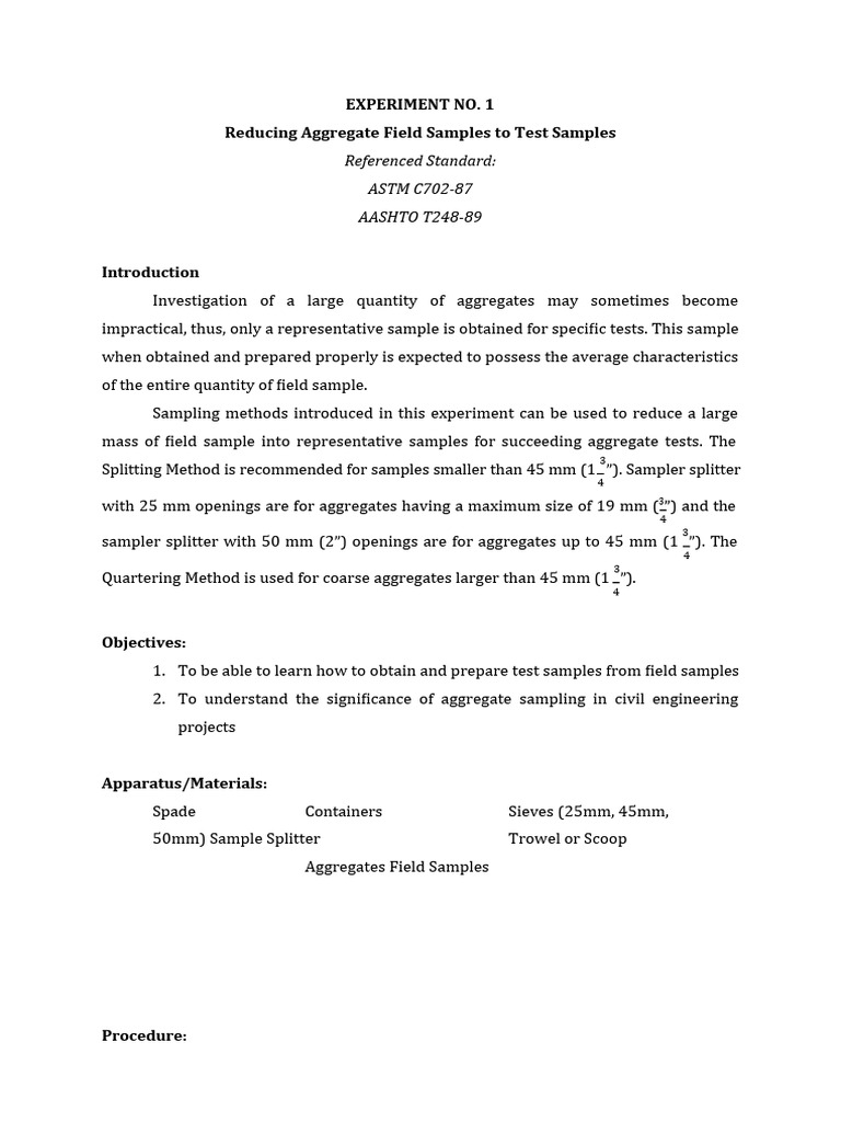 Experiment No 1 | PDF