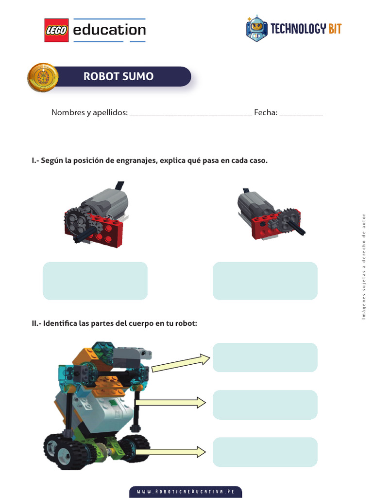 Ficha 8 - Robot Sumo | PDF