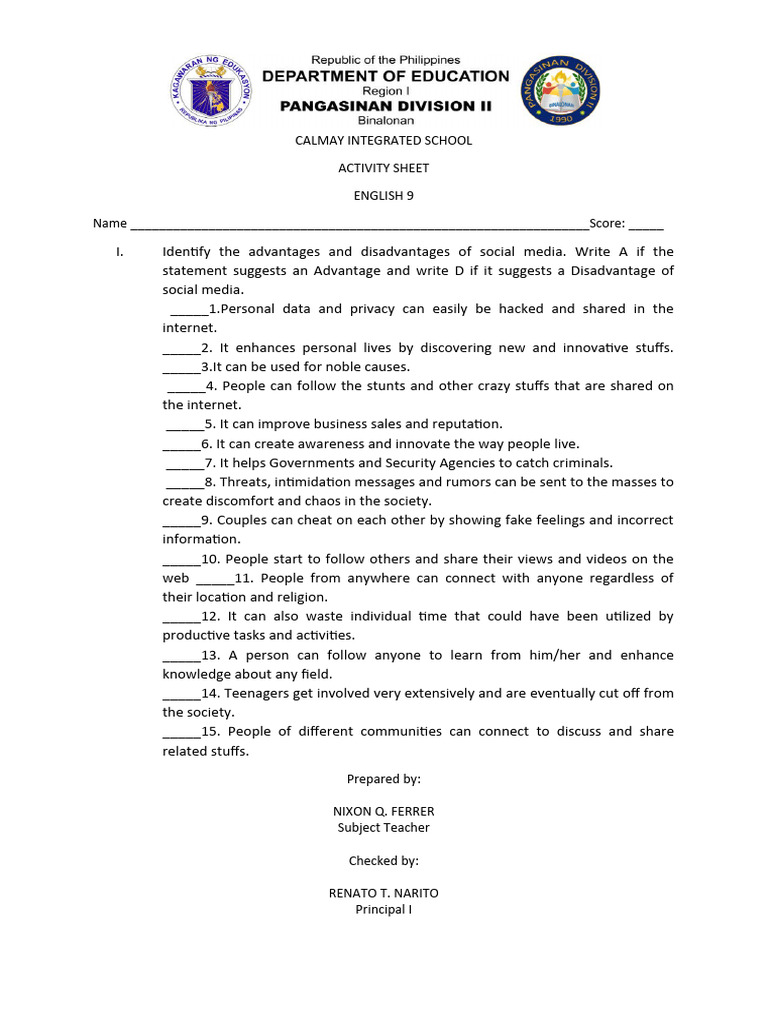 Grade 9 English | PDF | Characters In Romeo And Juliet | Romeo And Juliet