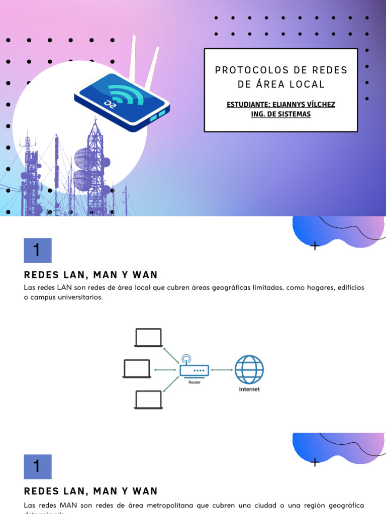 Protocolos de Redes de Area Local | PDF | Informática | Industrias de servicio