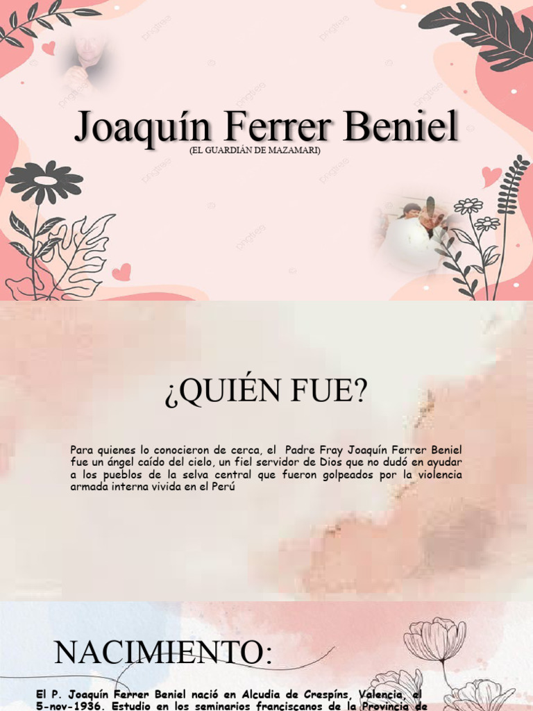 Joaquín Ferrer Beniel | PDF | Perú | Hospital