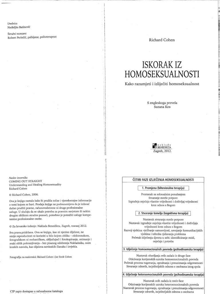 Iskorak Iz Homoseksualnosti | PDF