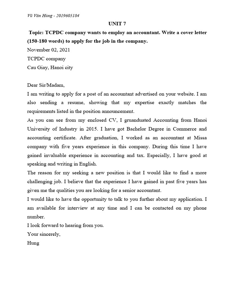 Unit 7 - Writing | PDF