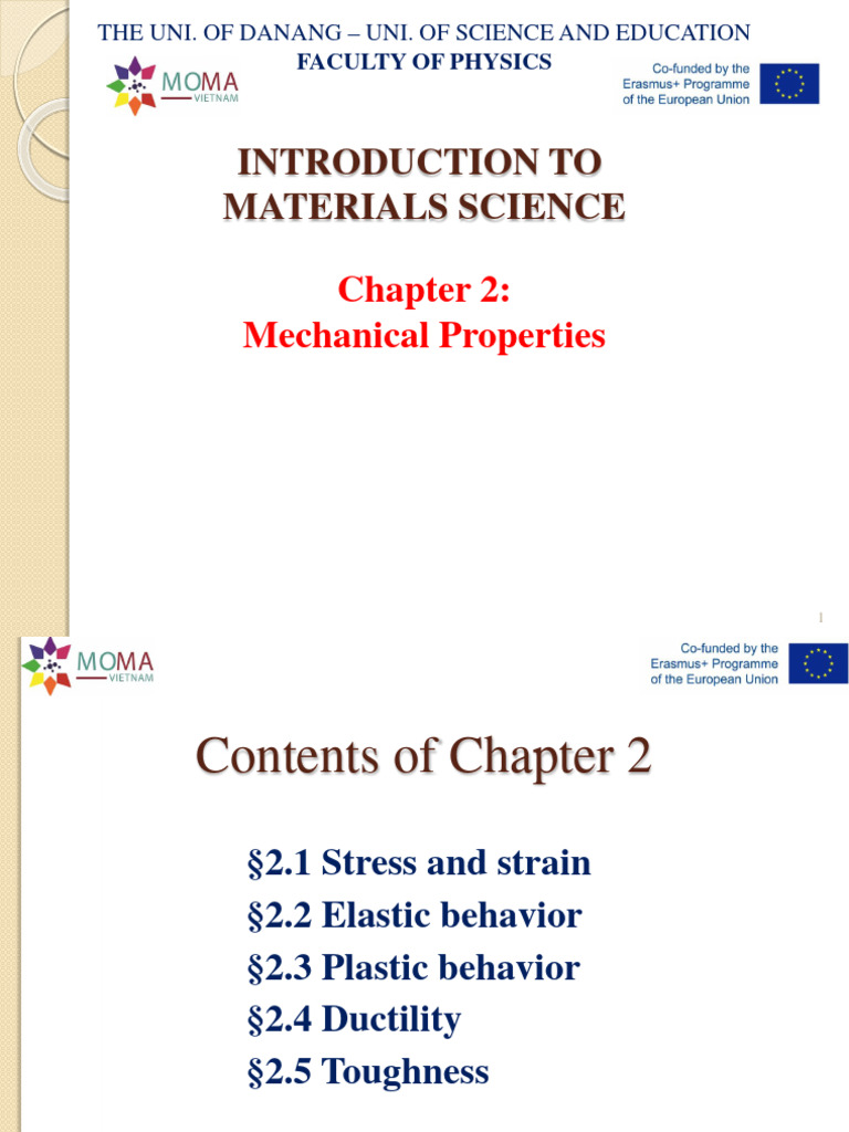 Chapter 2 Mechanic Prop | PDF | Deformation (Engineering) | Hardness