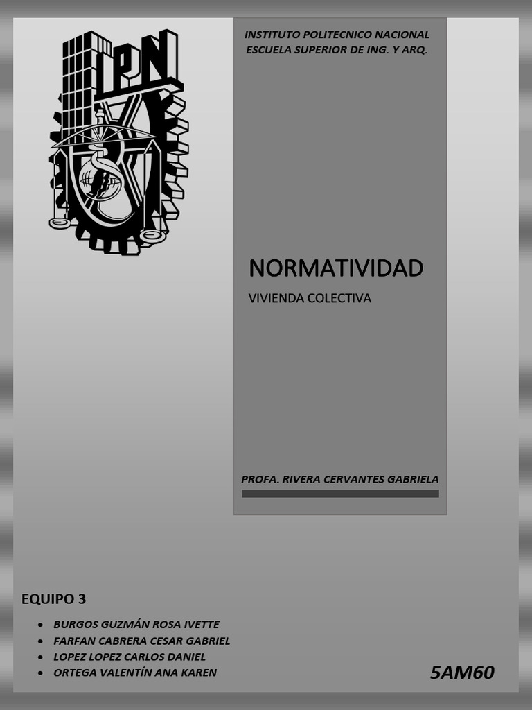 RCDF y NTC Equipo 3 5am60 | PDF