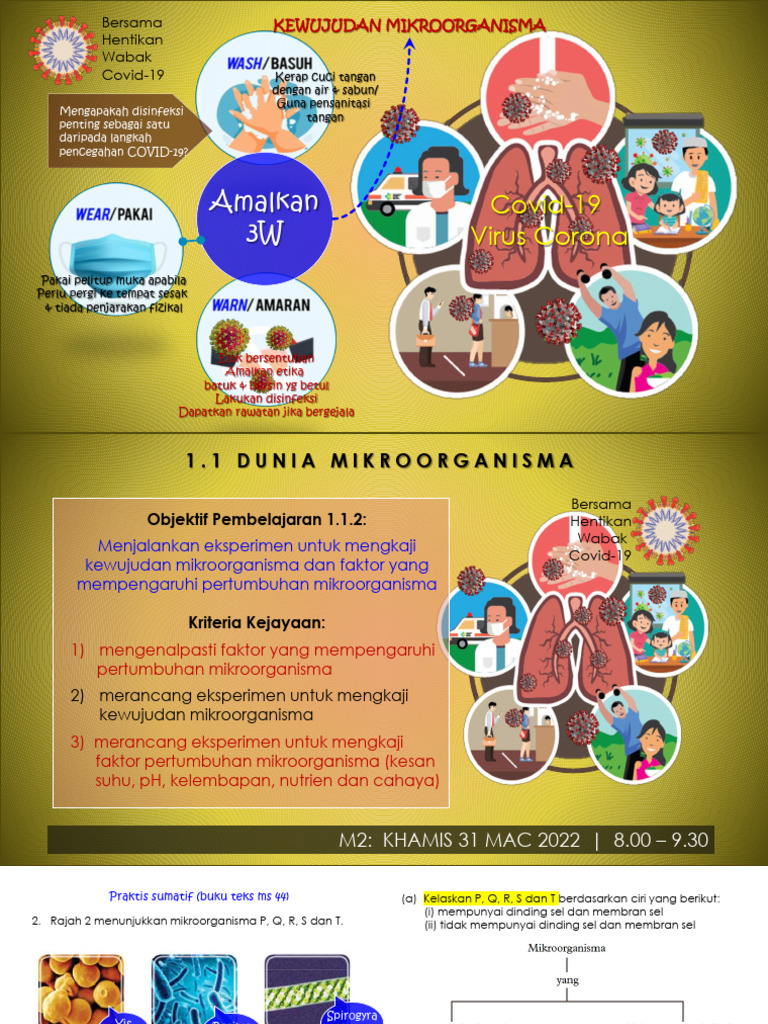 t5 Bab 1.1.2 Faktor Pertumbuhan Mikroorganisma | PDF