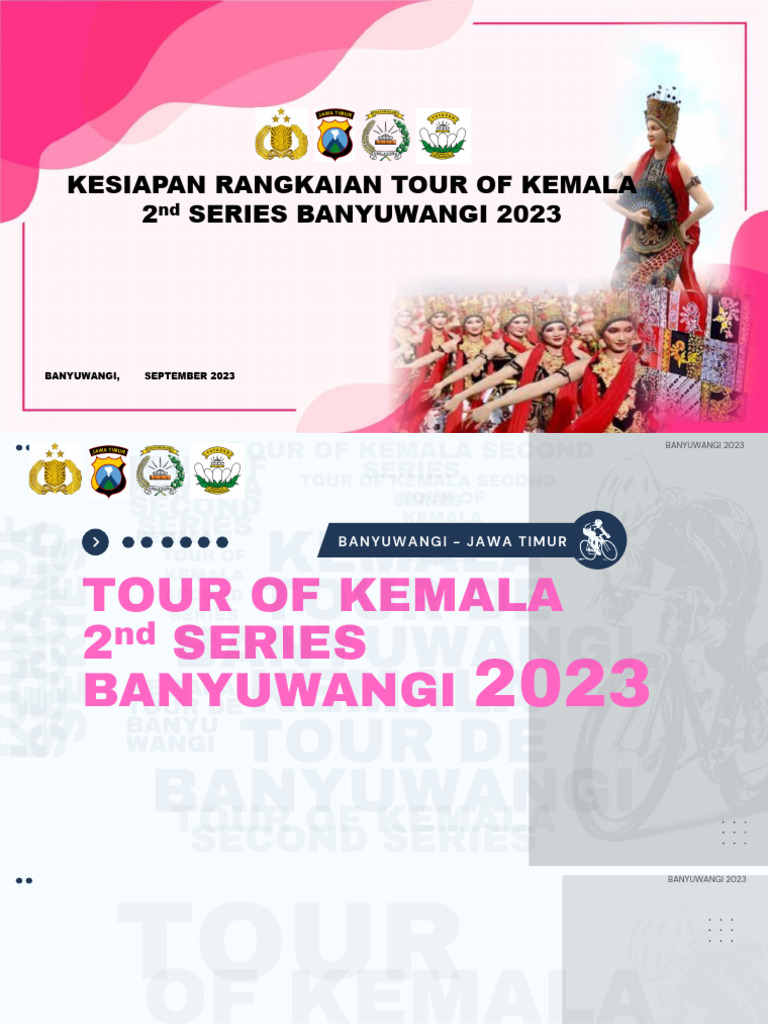 Paparan Kesiapan Rute Dan Pengamanan Tour of Kemala 2ND Series Banyuwangi Sun Rise of Java 12 ...