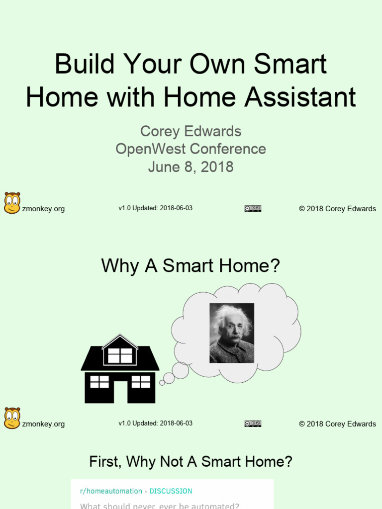 Home Assistant 2018 v1.0 | PDF | Proxy Server | Information Technology