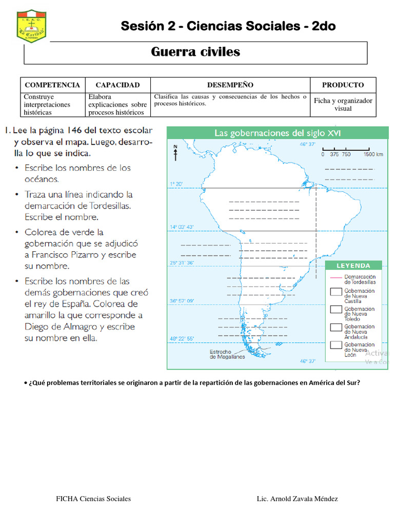 2do - Ficha S2 - U6 | PDF