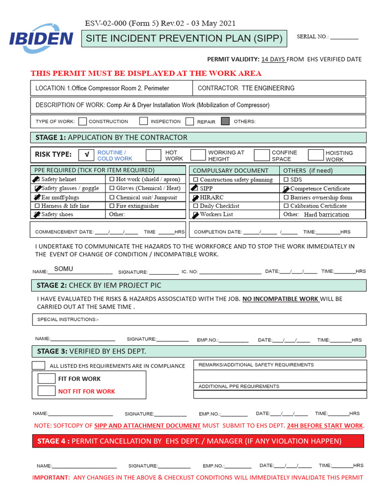 SFM Air Compressor 3.1 | PDF