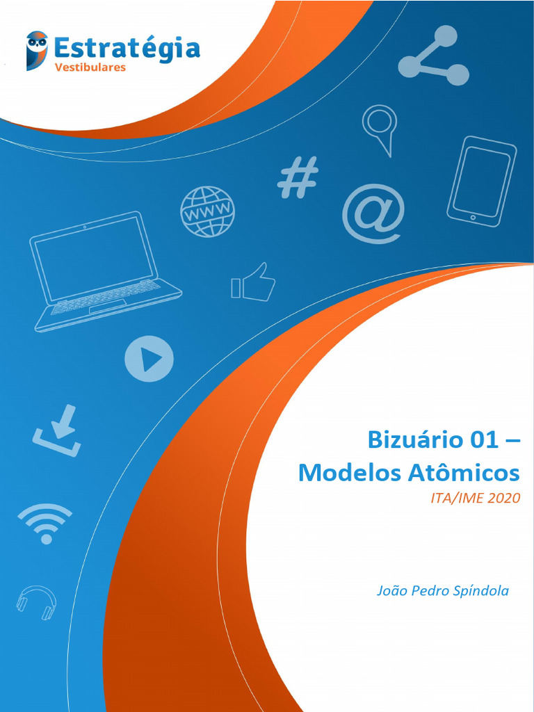 Bizuario ITA 01 - Modelos Atomicos | PDF