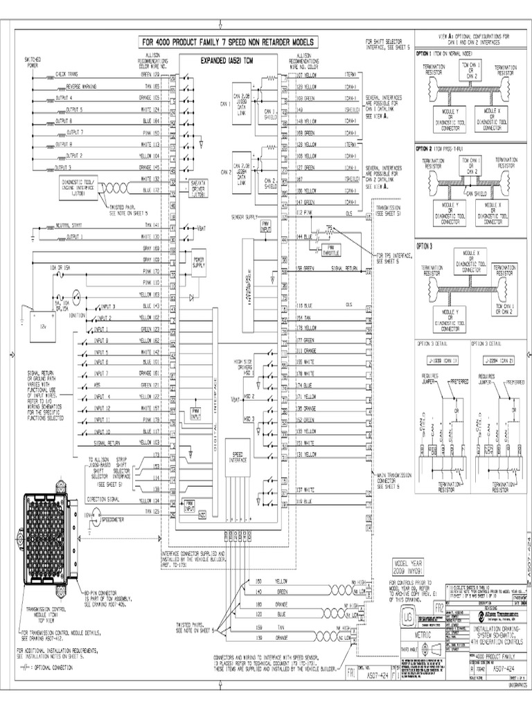 4700 OFS Wire Schmatic 7 Speed | PDF