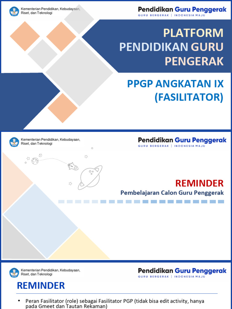 PPT - Orientasi - LMS-PGP - A.9 - Fasilitator-1 | PDF