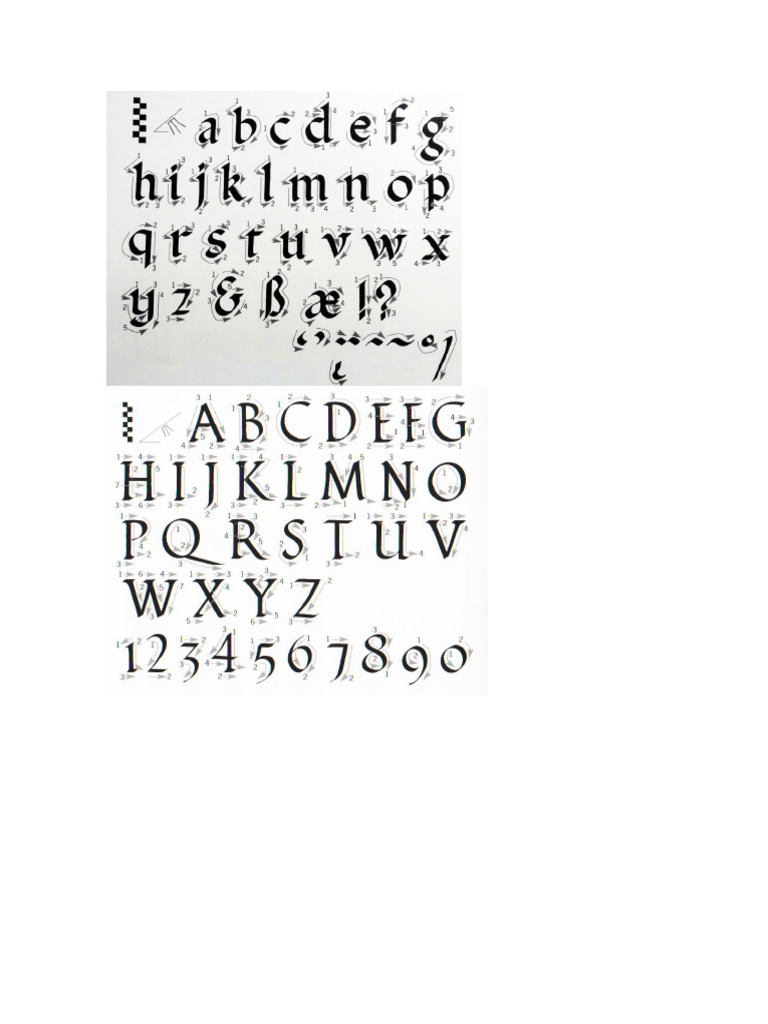 ALFABETO Romano | PDF