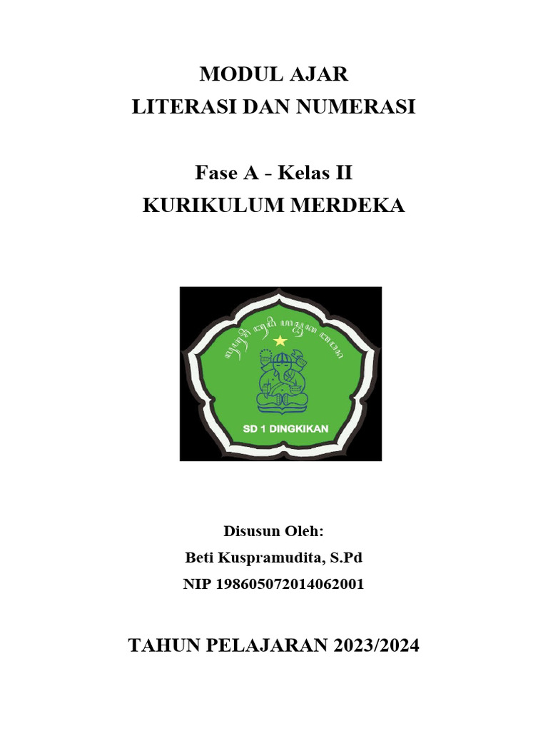 Modul Literasi Kelas 2 | PDF