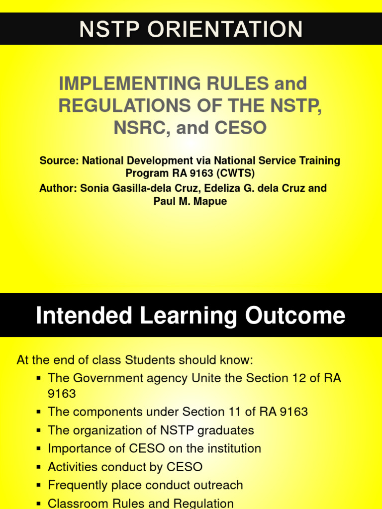 NSTP 2 Module 1 | PDF