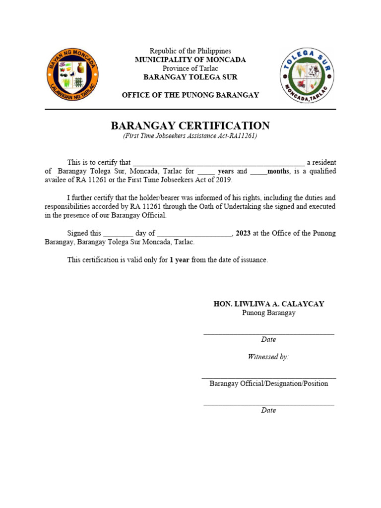 Certification Tolega Sur | PDF