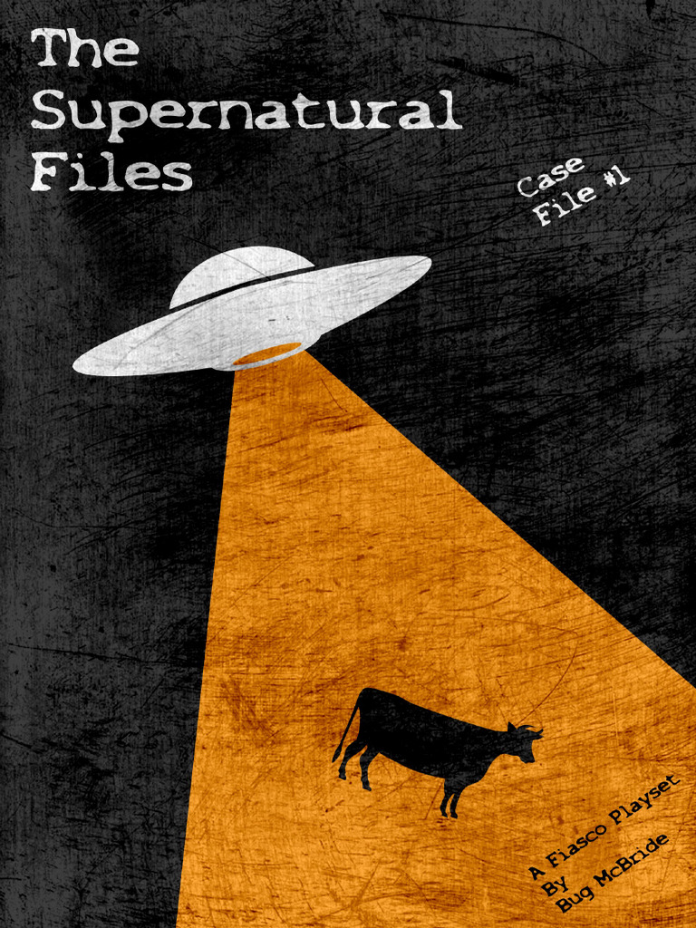 Supernatural Files - Case File 1 | PDF