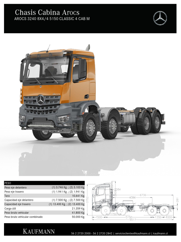 1_AROCS 3240 8X4 4 5150 CLASSIC 4 CAB M | PDF