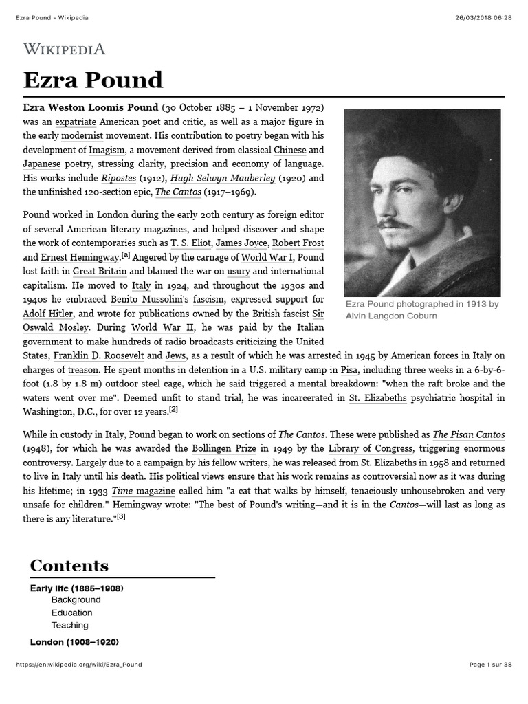 Ezra Pound | PDF