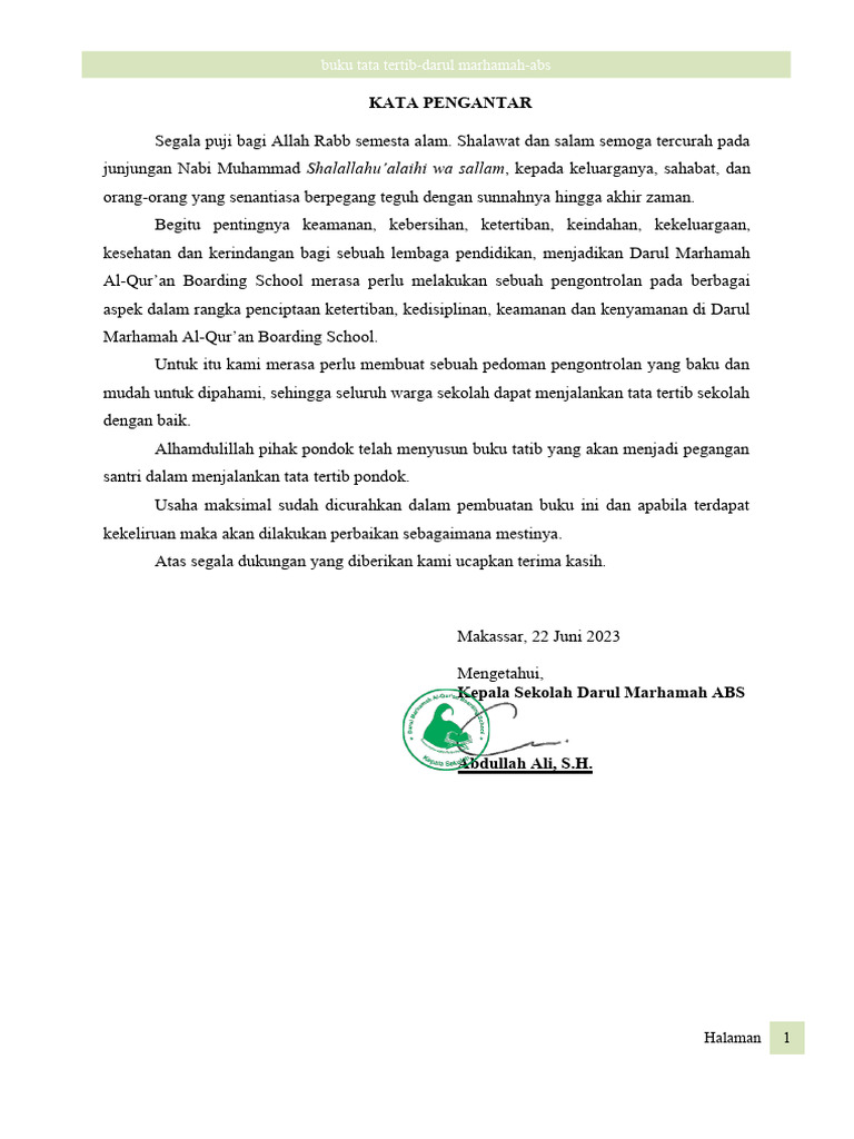 Edit Revisi Tatib 05 Juli 2023 | PDF