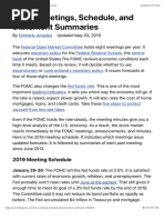 FOMC Meeting and Blackout Calendar 2024-2026 | PDF | Federal Open ...