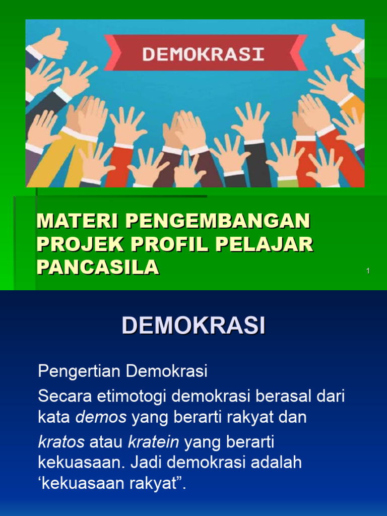 Materi Demokrasi | PDF | Politik