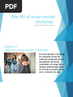 El Bullying y El Acoso Escolar, PowerPoint en Español | PDF