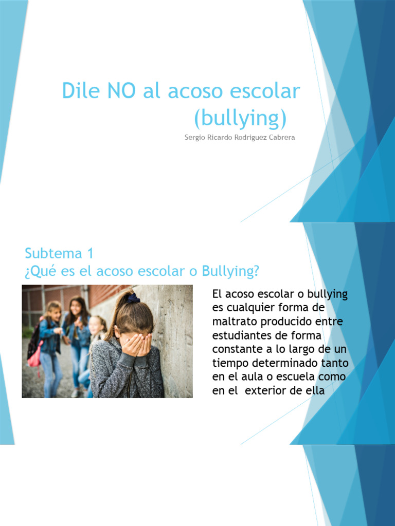 Prevención del Acoso Escolar: Guía Completa | PDF | Agresión ...