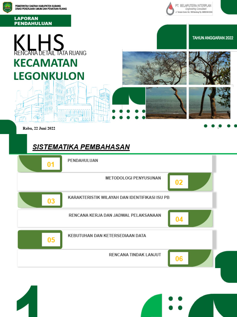 Lapdul Klhs RDTR Legonkulon - 200622 | PDF