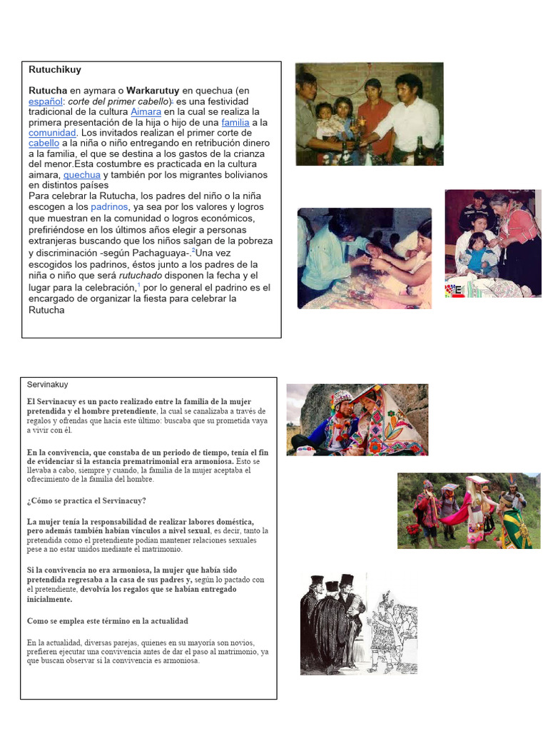 Rutucha: Tradición y Significado Cultural | PDF
