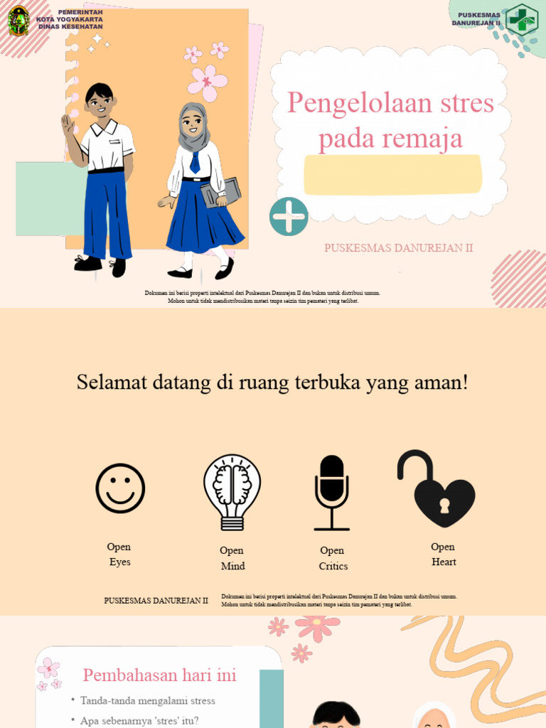 KKR Pusk DN II - Manajemen Stress Remaja | PDF